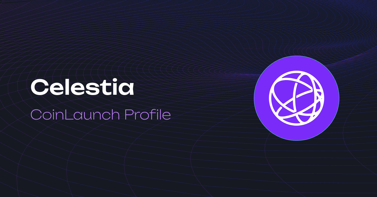 Celestia Crypto Token Sale Analysis | (TIA) Review & Ratings