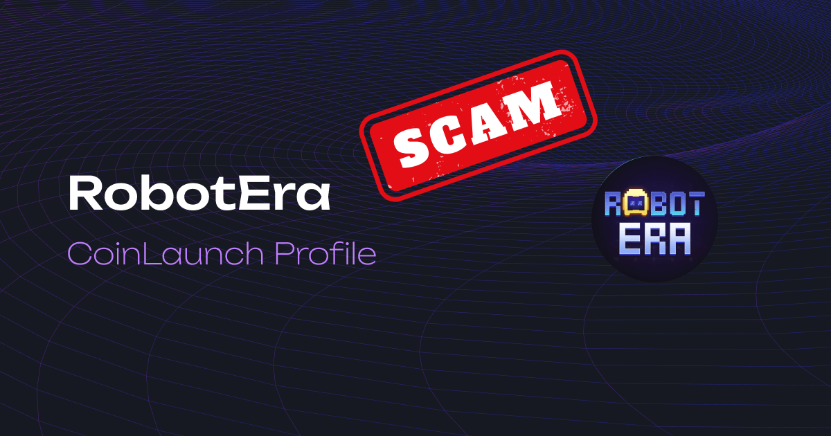 RobotEra Token Sale Analysis | Review & Ratings