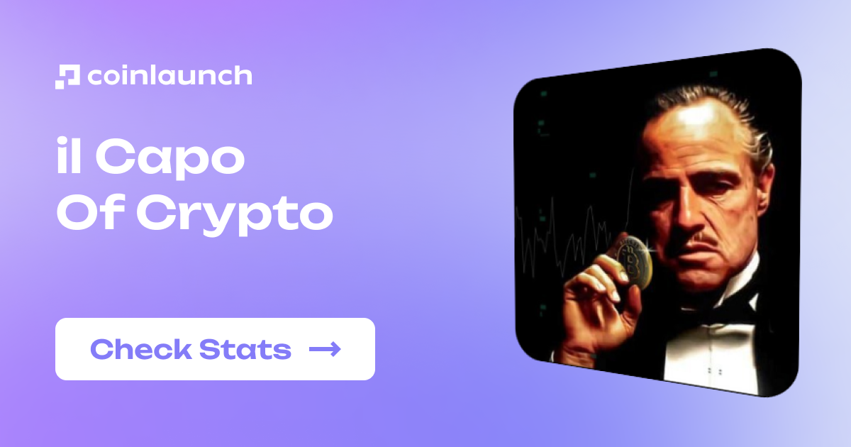il Capo Of Crypto: Statistics, Performance Overview & Supported Projects