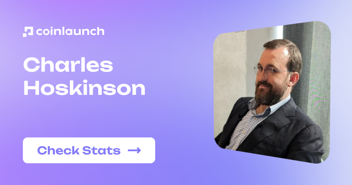 Charles Hoskinson: Statistics, Performance Overview & Supported Projects