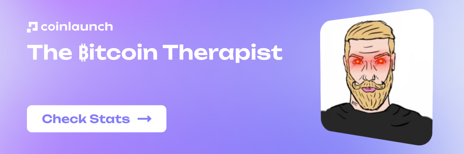 The Bitcoin Therapist: Statistics, Performance Overview & Supported Projects