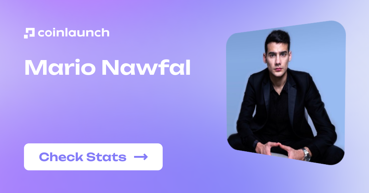 Mario Nawfal: Statistics, Performance Overview & Supported Projects