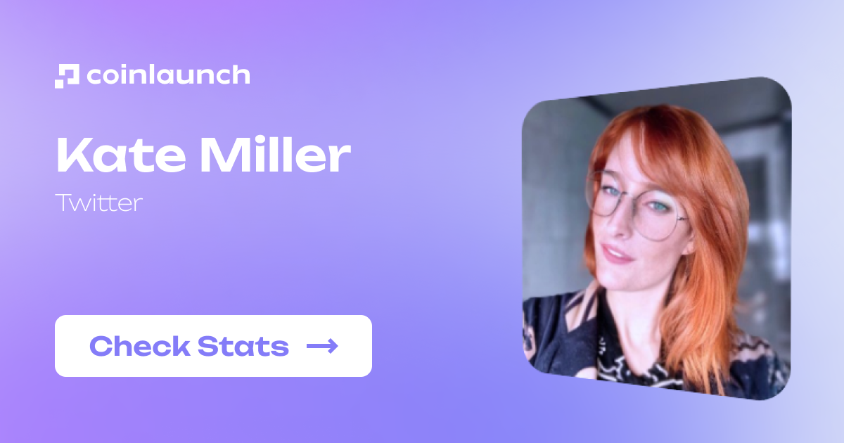 Kate Miller: Statistics, Performance Overview & Supported Projects