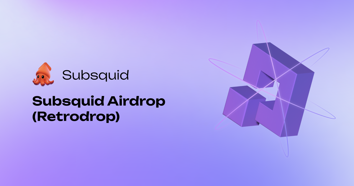 Subsquid Airdrop (Retrodrop): All Information, Data & Stats