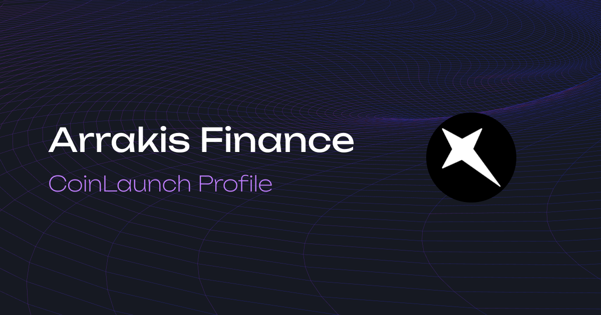 Arrakis Finance Project Analysis | Rating, Review & Stats