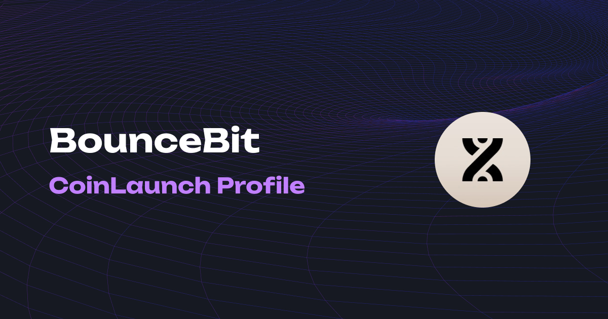 BounceBit (BB) Overview: Real-time Price, Live Chart, Market Cap & Airdrops | CoinLaunch