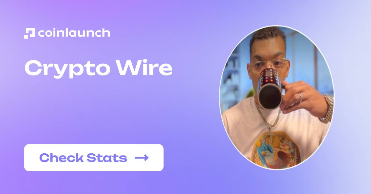 Crypto Wire: Statistics, Performance Overview & Supported Projects