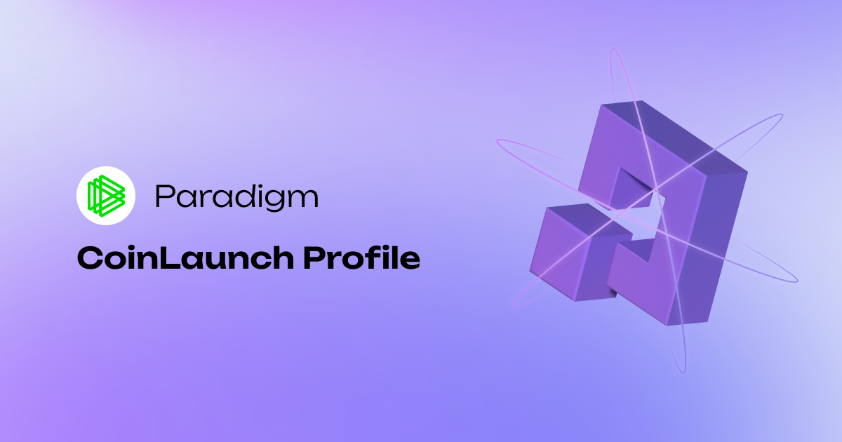 Paradigm | Investment Funds - Coinlaunch.space