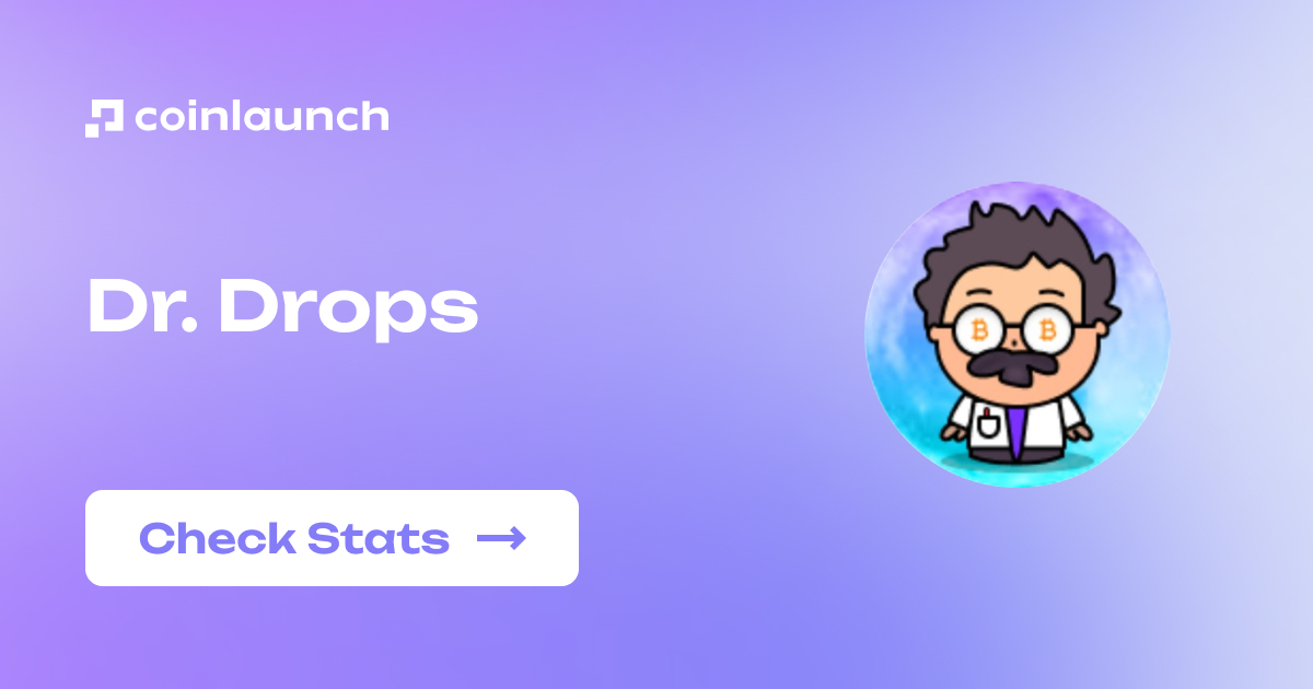 Dr. Drops: Statistics, Performance Overview & Supported Projects