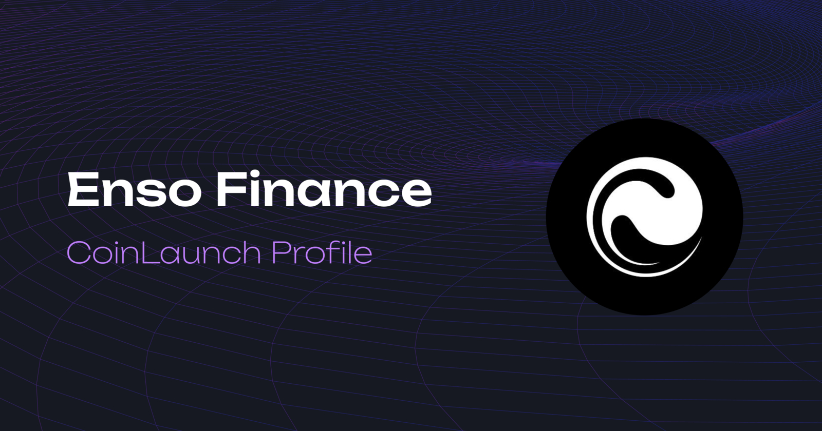 Enso Finance (ENSO) Overview: Real-time Price, Live Chart, Market Cap & Airdrops | CoinLaunch