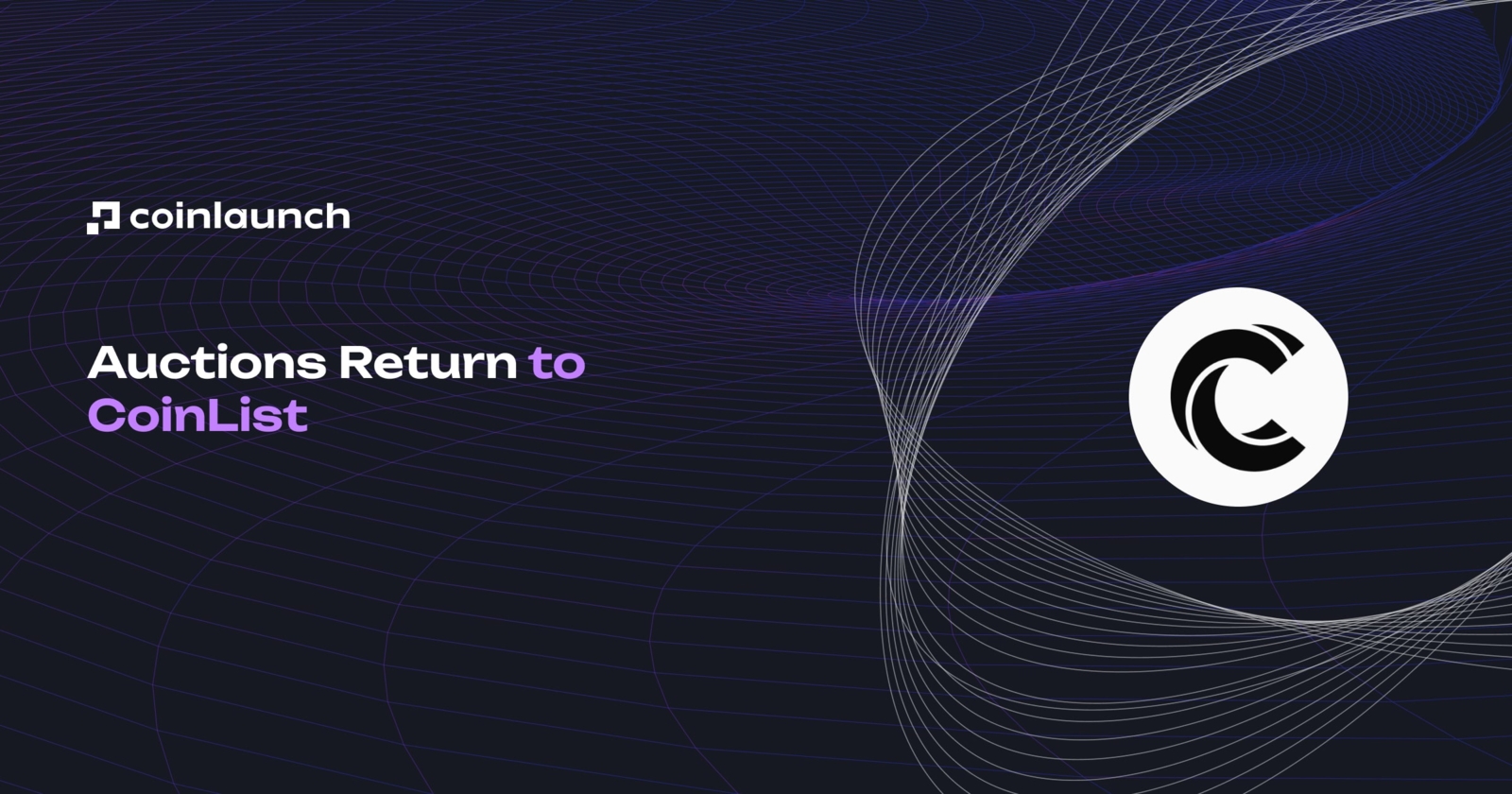 Auctions Return to CoinList: Enhancing Token Price Discovery