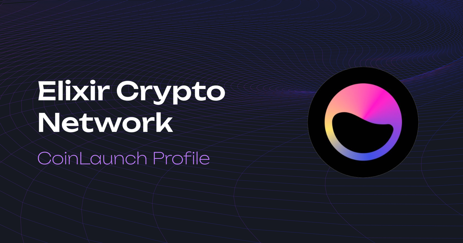 Elixir Crypto Network (ELX) Overview: Real-time Price, Live Chart ...