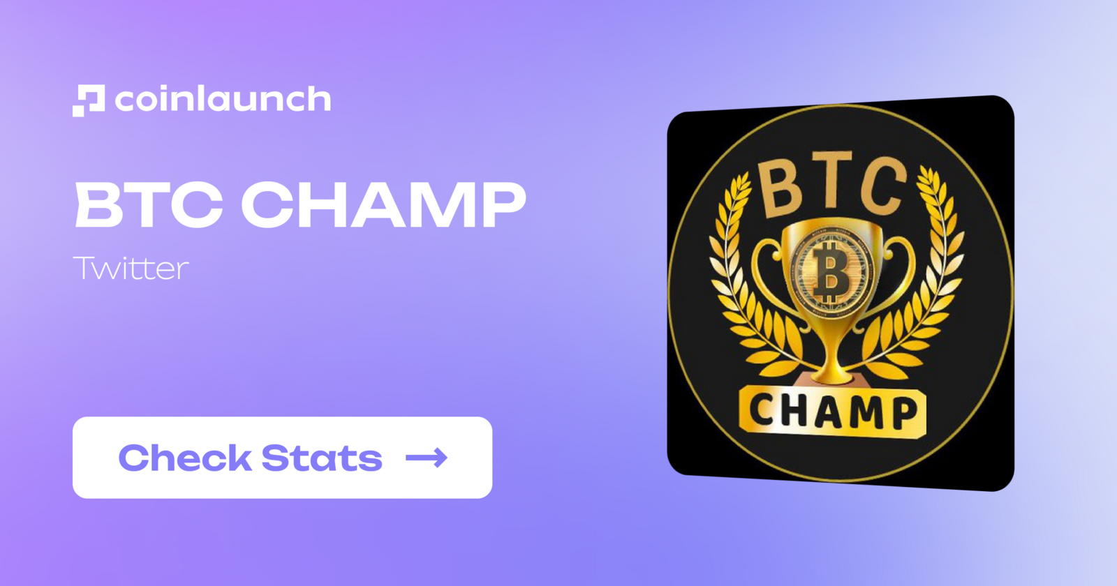BTC CHAMP: Statistics, Performance Overview & Supported Projects