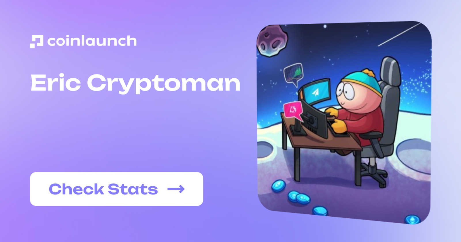 Eric Cryptoman: Statistics, Performance Overview & Supported Projects