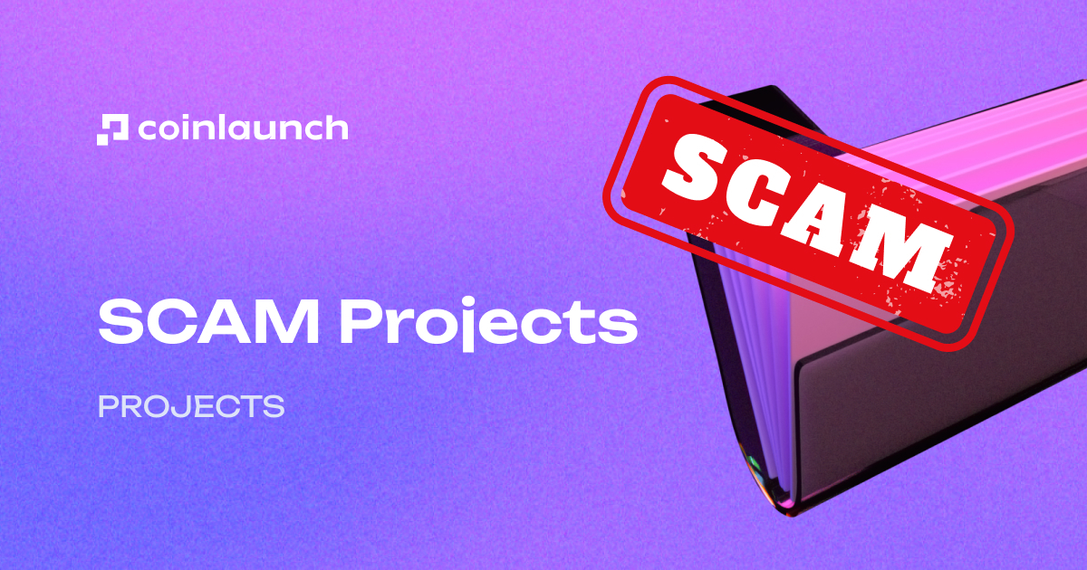 Crypto Scams: Updated List of ICO, IEO, IDO & Scam Projects