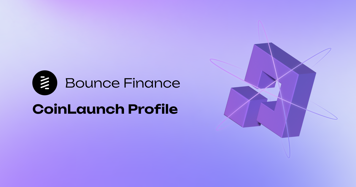Bounce Finance | Crypto Launchpads – Coinlaunch.space
