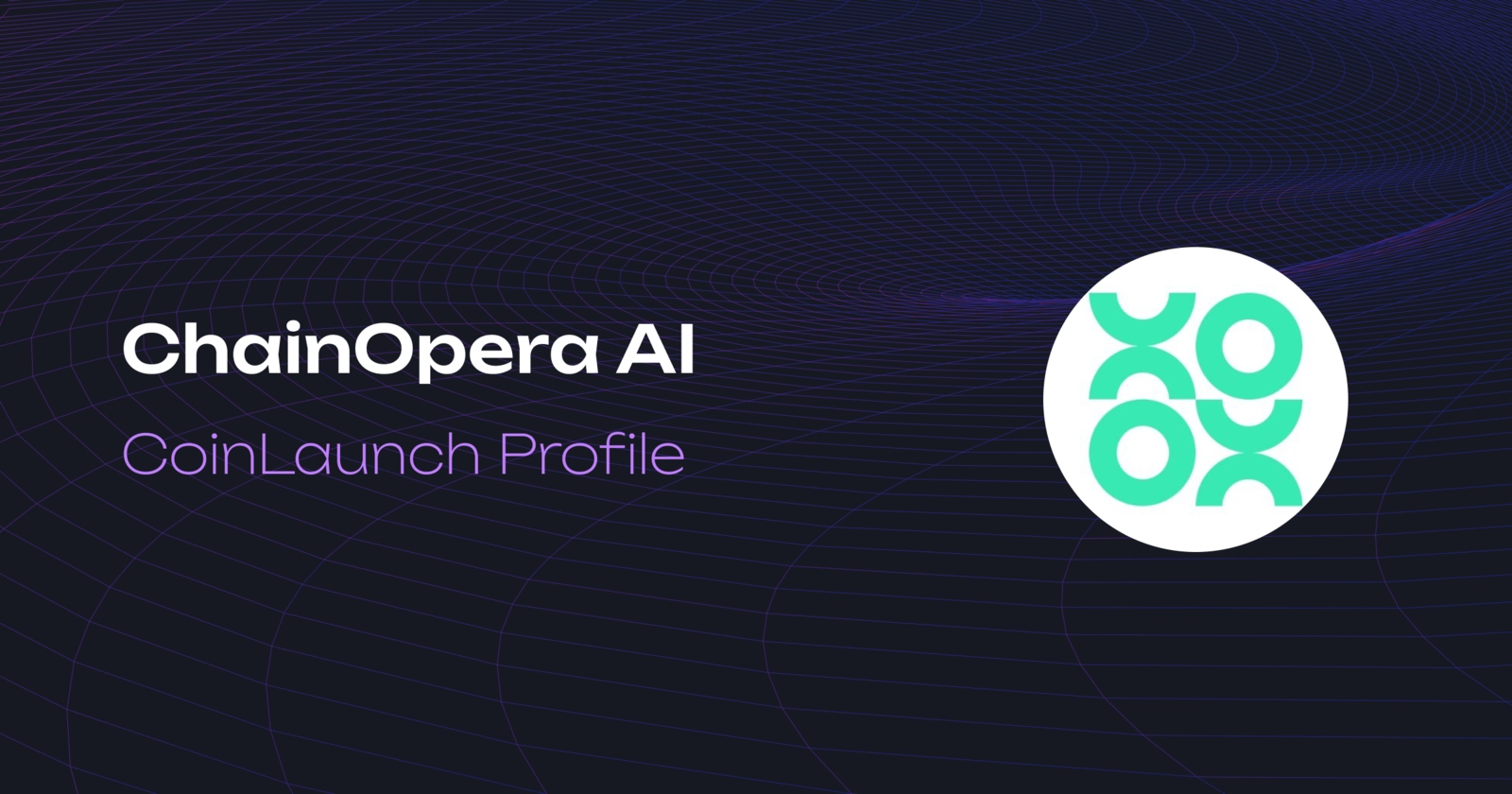 ChainOpera AI (COAI) Déblocage de tokens & Calendrier de vesting ...