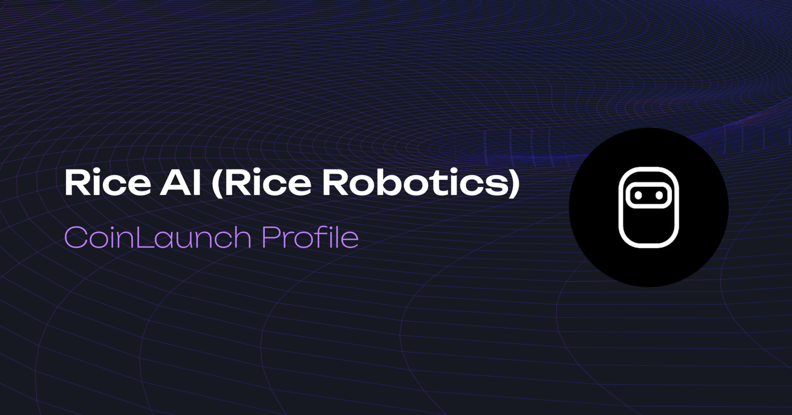 Rice AI (Rice Robotics) (RICE) Overview: Real-time Price, Live Chart ...