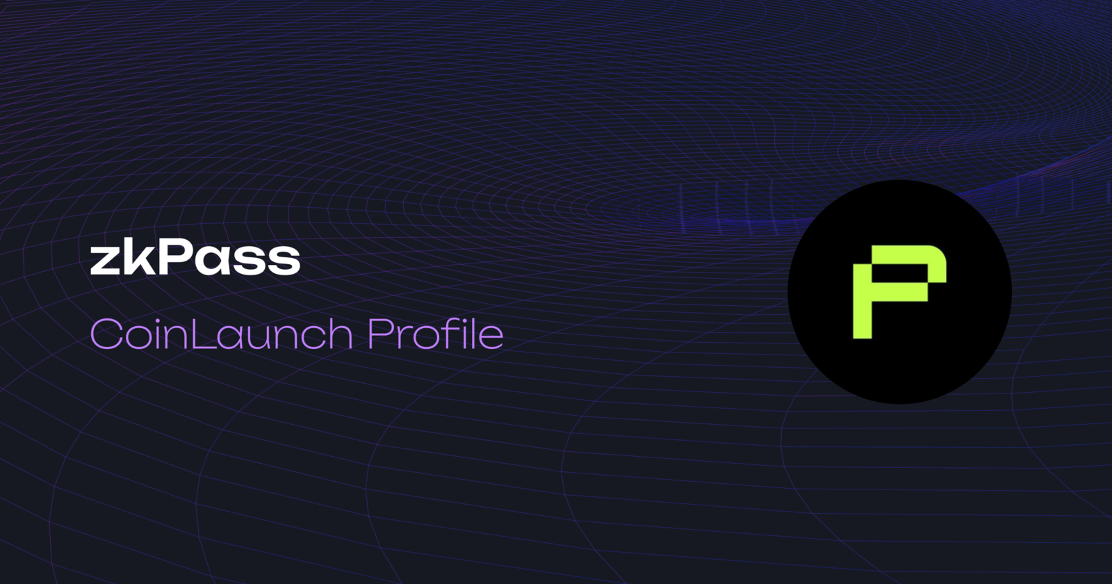 zkPass (ZKP) Overview: Real-time Price, Live Chart, Market Cap & Airdrops | CoinLaunch