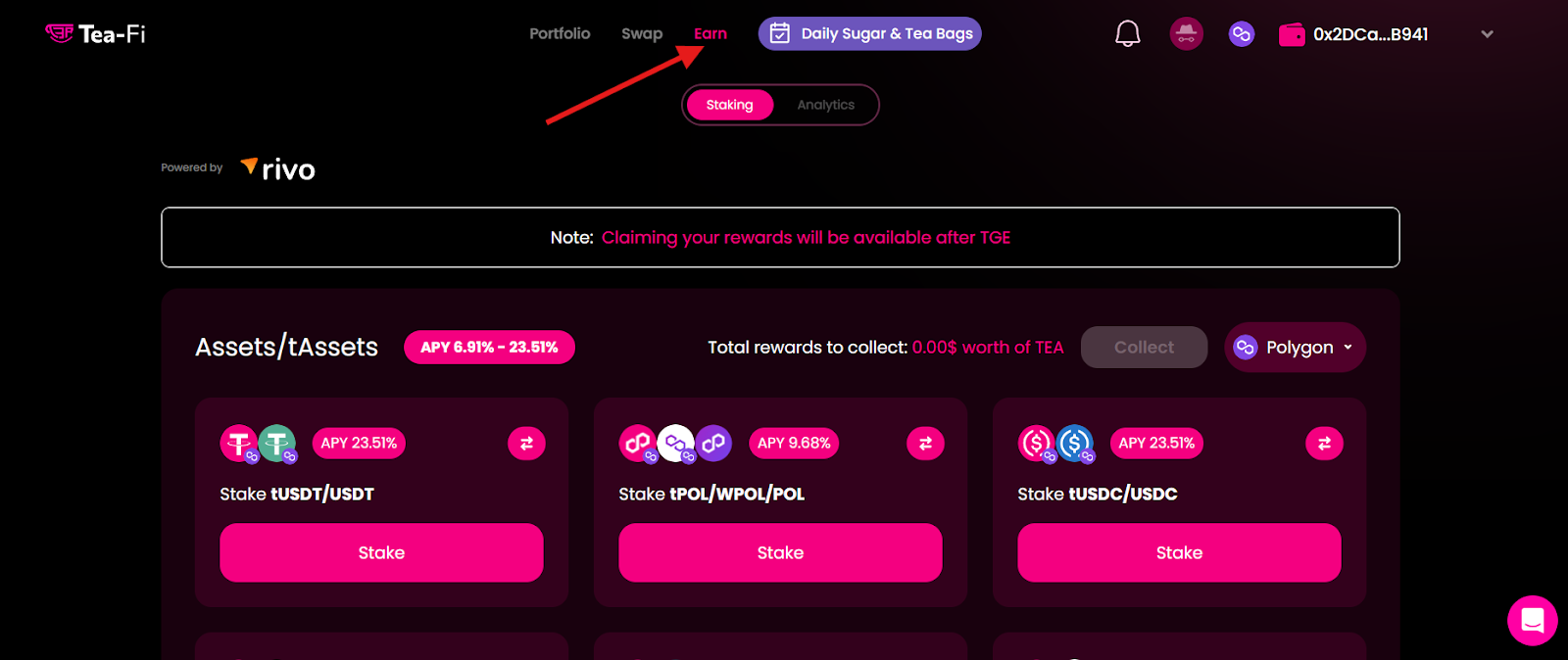 Tea-Fi ($TEA) Airdrop | All Info, Data & Stats