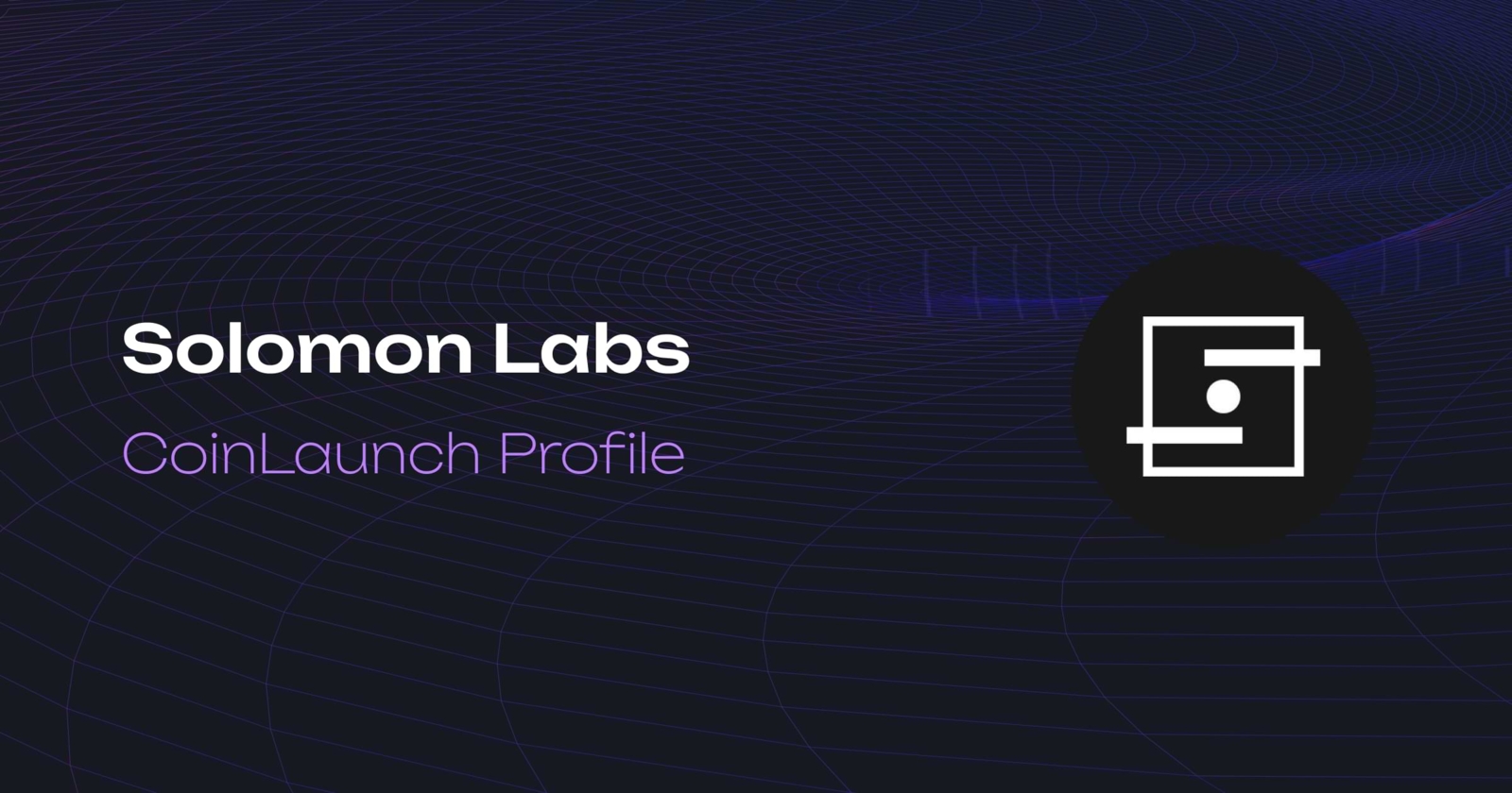Solomon Labs (SOLO) Token Unlock & Vesting Schedule | CoinLaunch